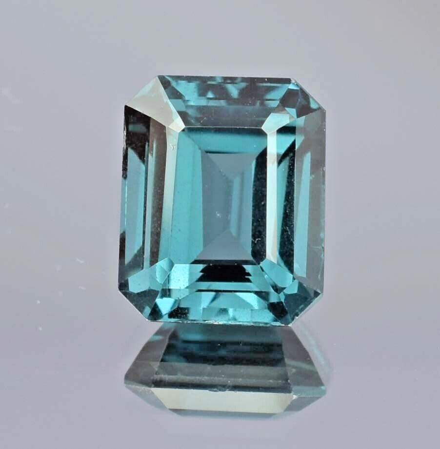 11x9 MM AAA Natural Indicolite Blue Green Tourmaline Radiant Cut Loose ...