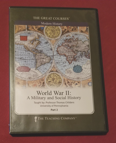 The Great Courses - World War II: A Military and Social History Part 2 ...