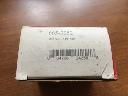 Napa 665-3052 Windshield / Wiper Washer Fluid Pump | eBay