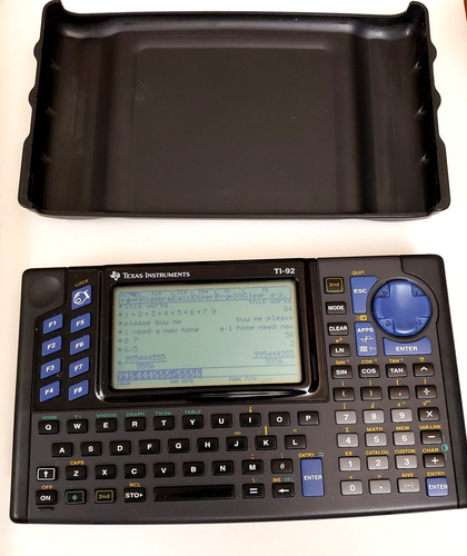 Texas Instruments TI-92 Plus Graphing Calculator with Cover | eBay