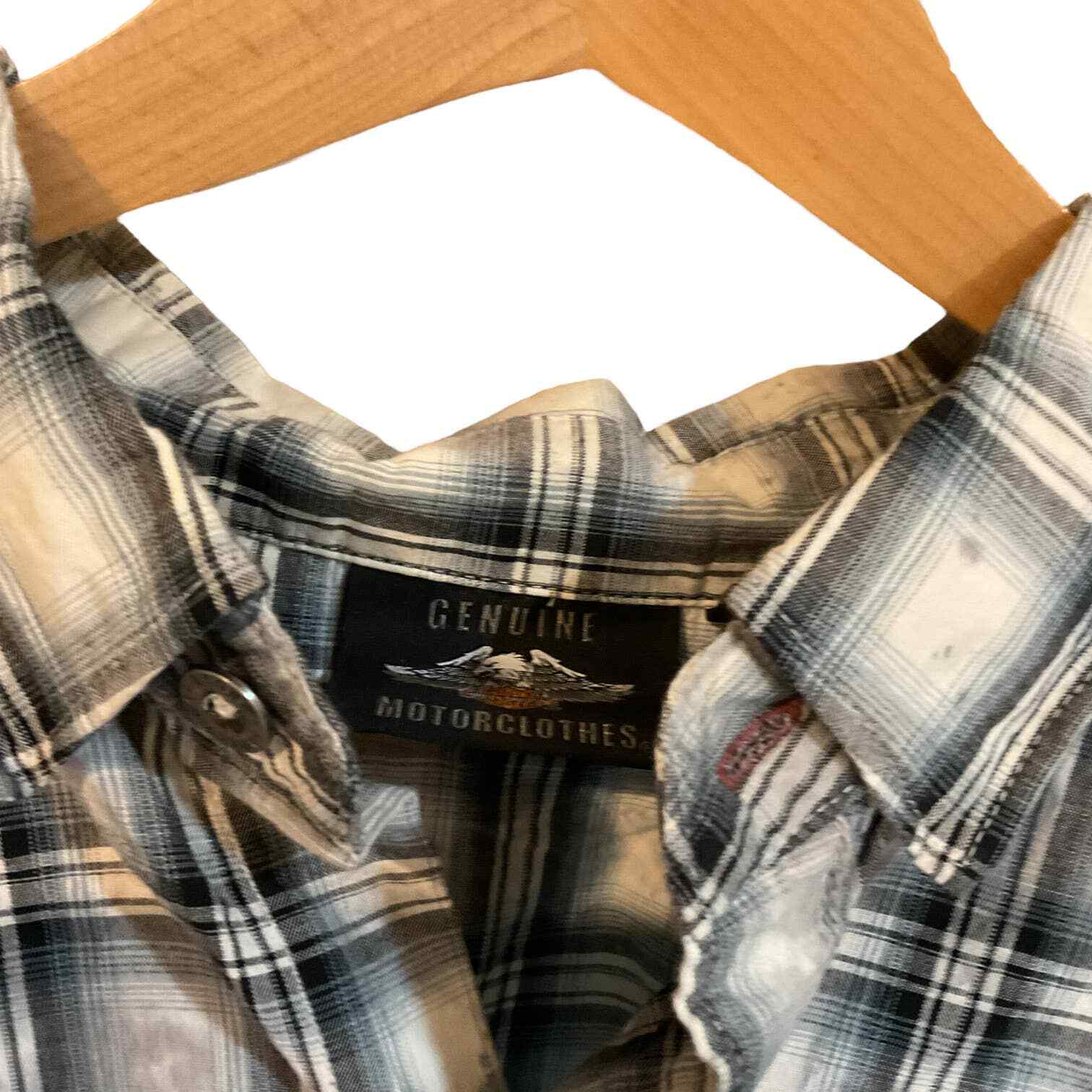 Genuine Harley Davidson MotorClothes Plaid Short Slee… - Gem