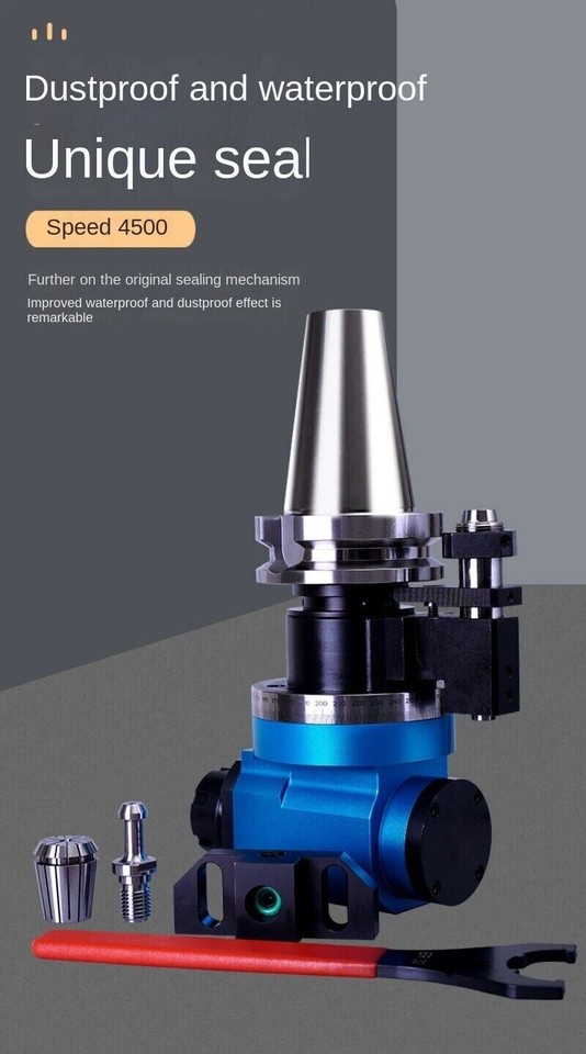 Machining Centres Bt40/50-90 Degree Angle Head Side Right Angle Milling ...