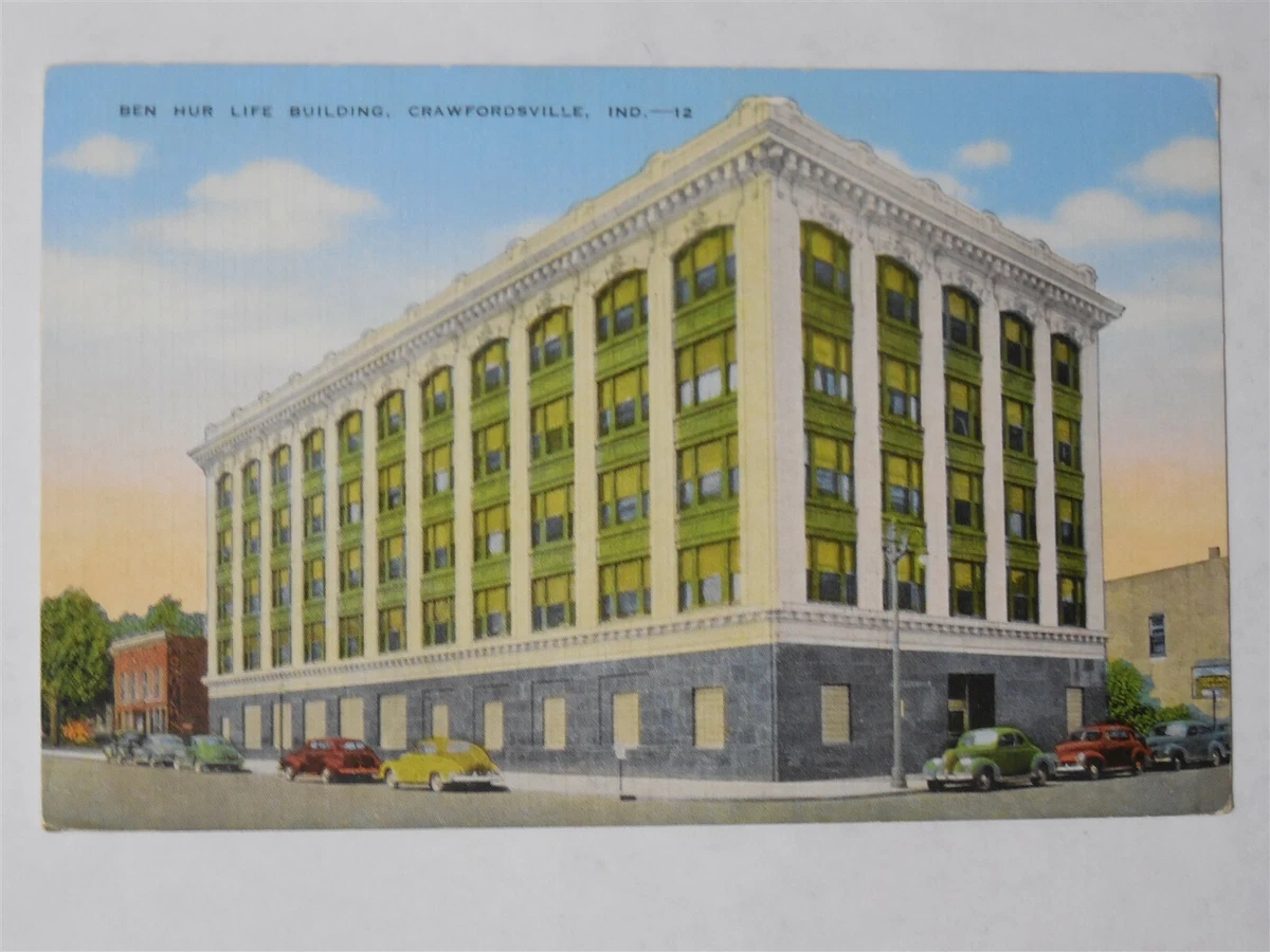 Ben Hur Building Crawfordsville Indiana