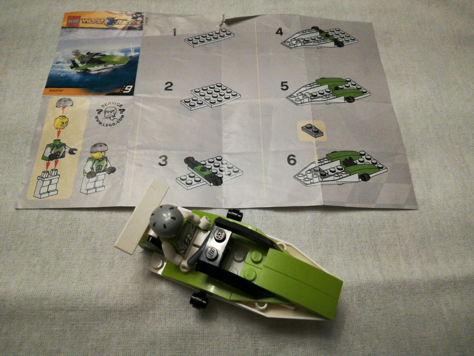 Lego - World Racers - World Race Powerboat - #30031 - Complete ...