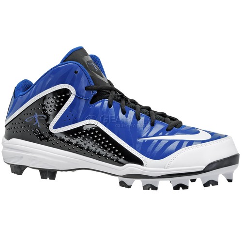 New Nike Air Swingman MVP 2 Mid MCS Mens Baseball Cleats Molded Plastic ...