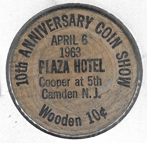 1963, The Delaware Valley Coin Club 10th Show, Camden, New Jersey ...