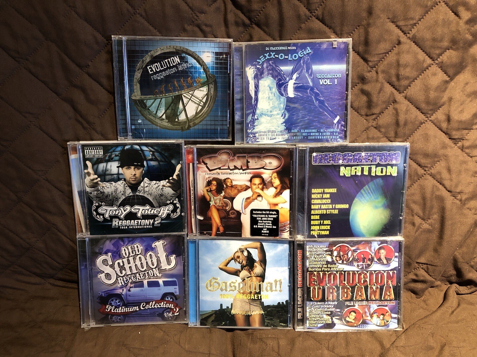 LOT OF 8 NEW SEALED Reggaeton/Rap/HipHop Urbano CDS BIMBO TONY TOUCH ...