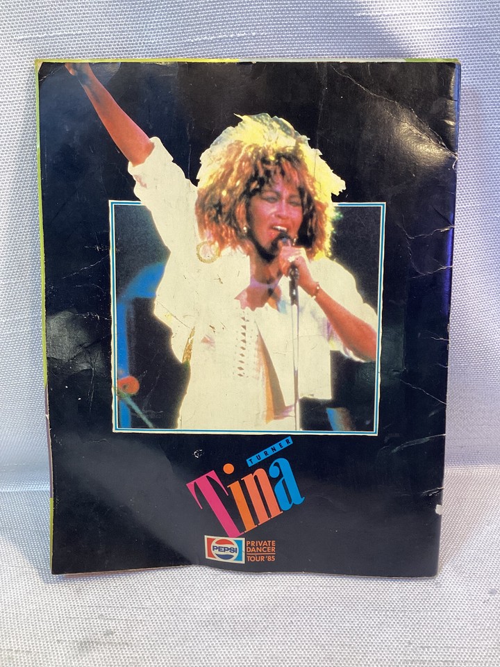 Tina Turner "PRIVATE DANCER TOUR 1985" PEPSI program | eBay