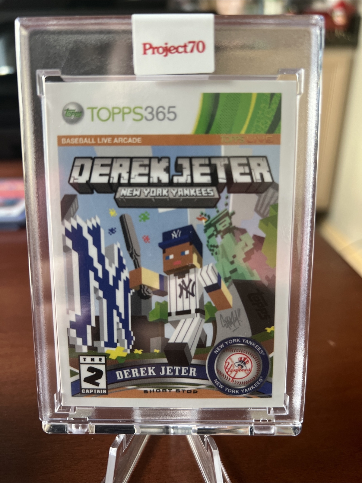 Topps Project70® Card 622 - Derek Jeter by Ermsy Project 70 Yankees ...