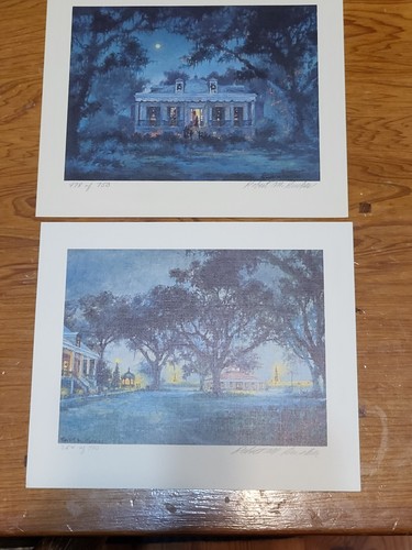 2 Robert Rucker Tezcucco Pilot house & Tezcucco Christmas print S/N | eBay