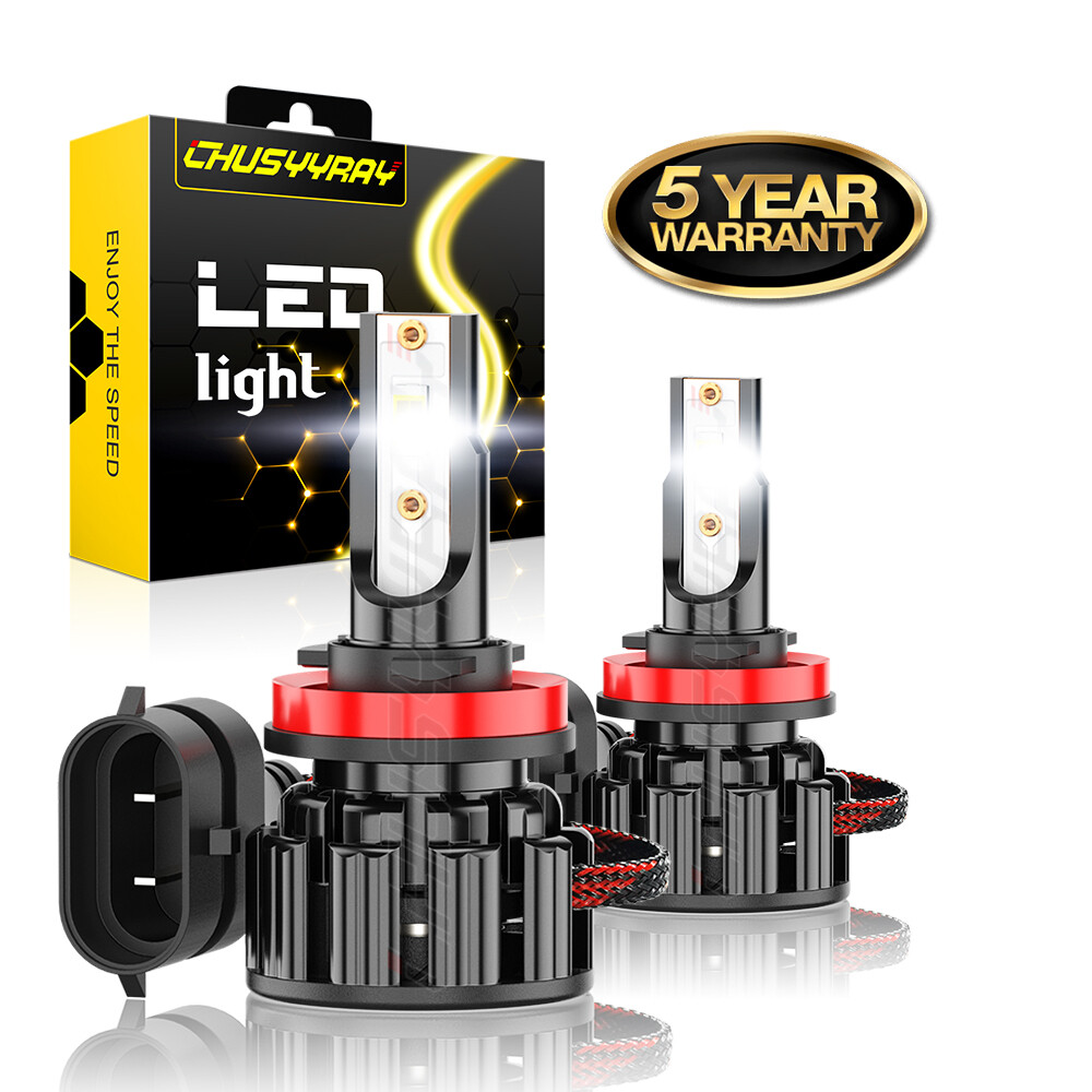 H11 LED Headlights Kit SuperBrightwhite FIT FOR CHEVROLET SPARK 2013 ...