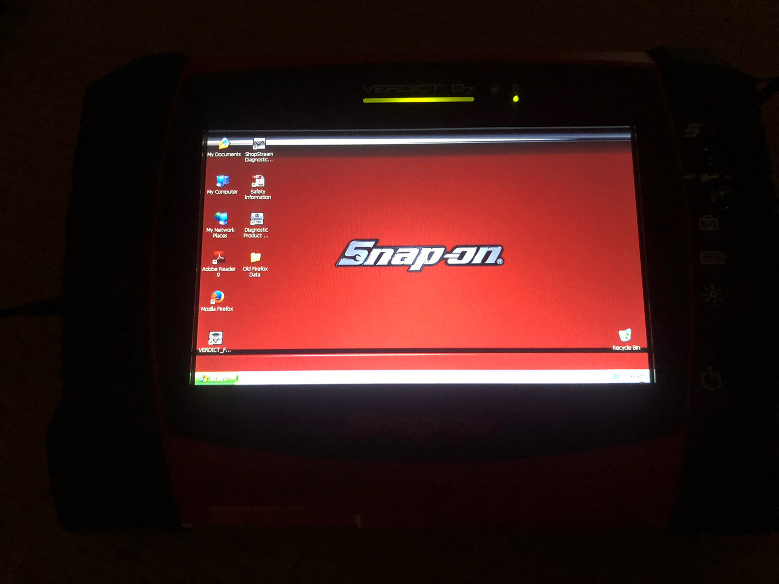 Snap On Scan Tool Diagnostic Scanner Verdict D7 Automotive. | eBay
