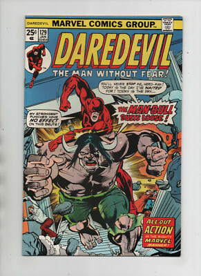 Daredevil #129 - Man-Bull Matador John F & Robert Kennedy - 1976 ...