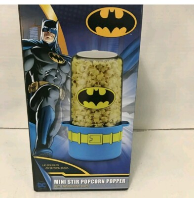 NIB DC Comics Batman Mini Stir Popcorn Maker Popper | eBay