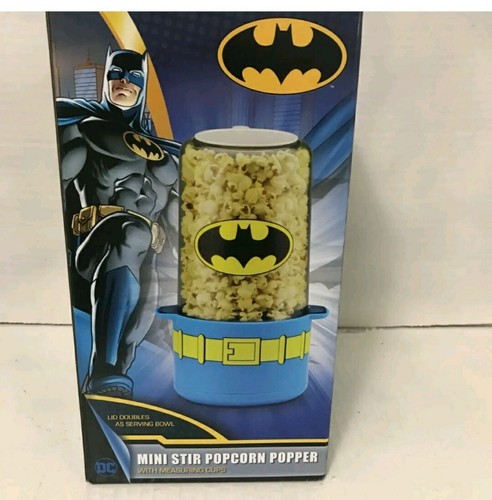 NIB DC Comics Batman Mini Stir Popcorn Maker Popper | eBay