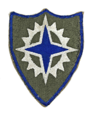 Original WWII US Army XVI 16th CORPS Cut Edge SNOW BACK Uniform ...