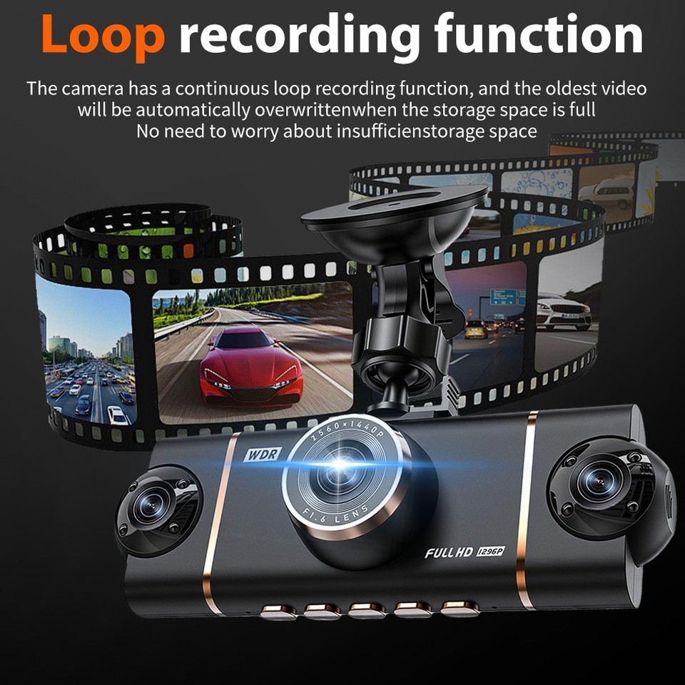 4 Channel Dash Cam 1080P HD Wifi Driving Recorder G-Sensor Car Front ...