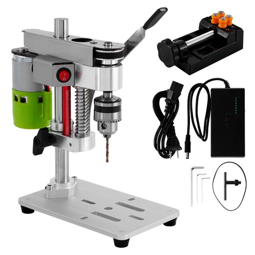 Mini Benchtop Drill Press with Work Light | Rear-Mounted 795 Motor ...