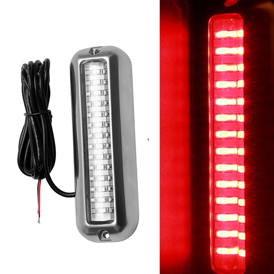 Underwater Boat Transom Light 42 LED Waterproof Lamp Marine Hardware ...