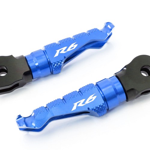 For Yamaha YZF R6 99-02 01 00 Front Rider R-FIGHT Foot Pegs Blue | eBay ...