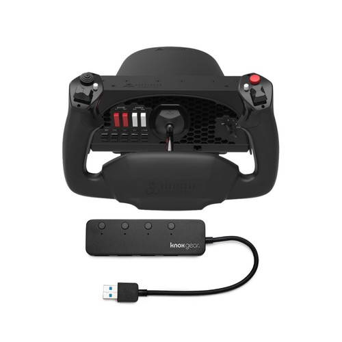 Honeycomb Aeronautical Alpha Flight Controls Yoke and Switch Panel with ...