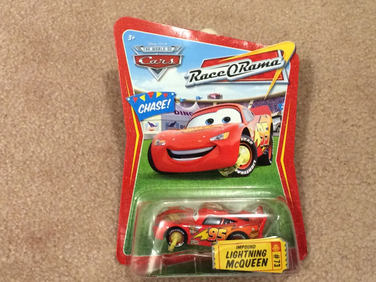 Cars RACE O RAMA CHASE Impound McQueen Fillmore RonHover Greta Chuck ...