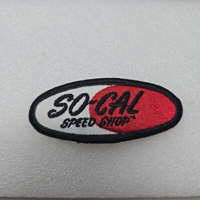 Vtg SO-CAL Speed Shop Patch approx. 1.5 X 3.5" Y2K | eBay