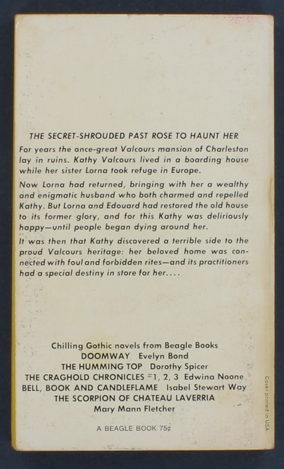 House of the Deadly Nightshade Lyda Belknap Long 1972 Beagle HP Lovecraft PB423 | eBay