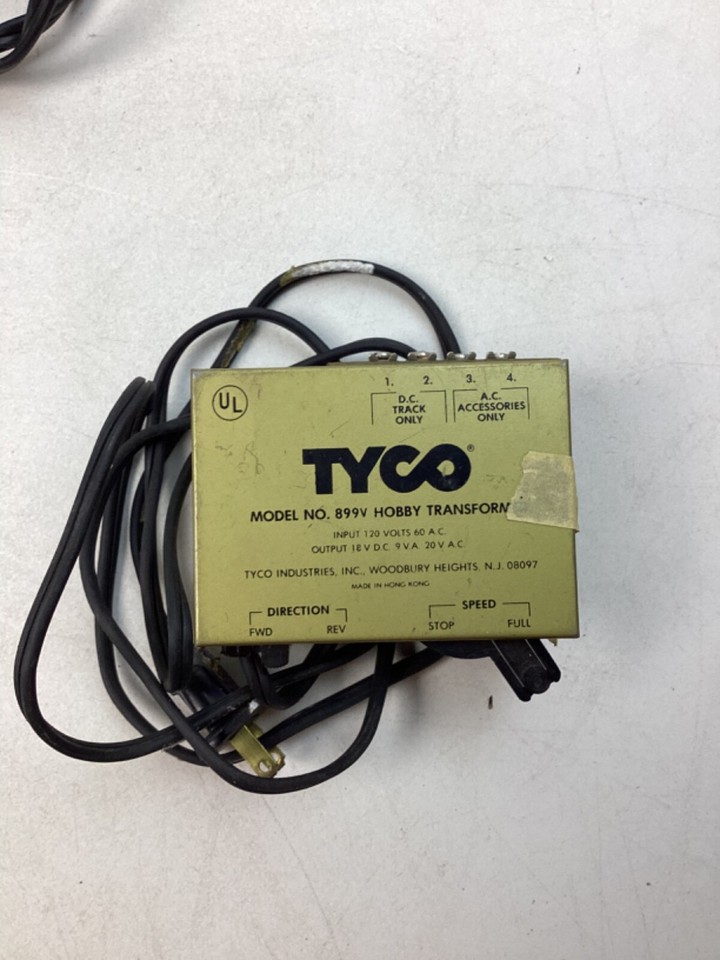 TYCO Model No. 899B & Model 899V Hobby Transformers | eBay
