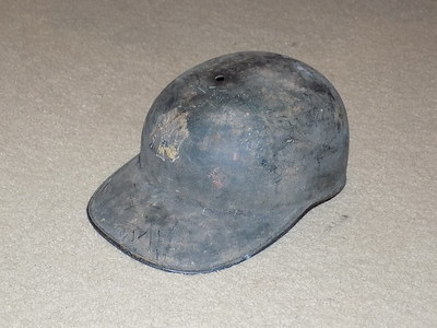 New York Yankees Wool Flocked Flapless Batting Helmet ABC 1950s | eBay