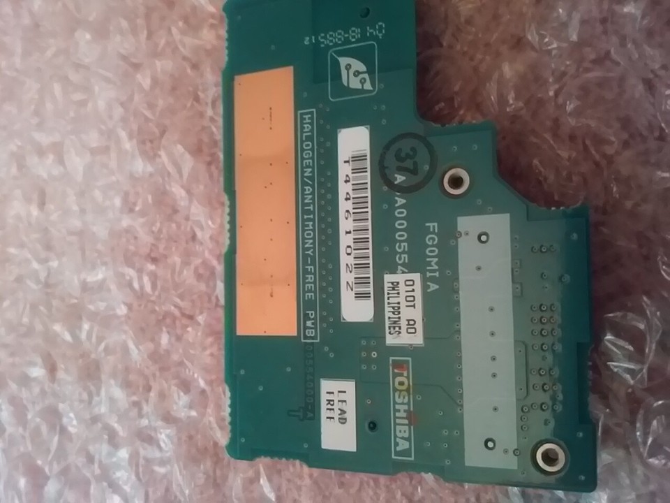 Toshiba Portege R100 WiFi Connector Board A5A000554 | eBay