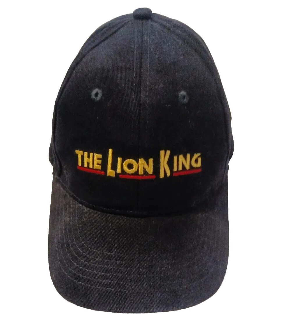 Walt Disney's The Lion King Script Black STRAP BACK A… - Gem