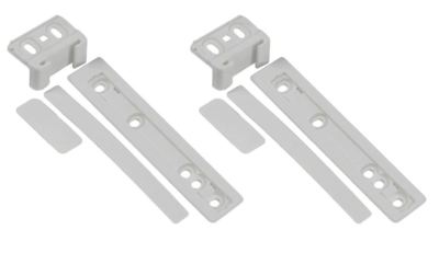 2 x Zanussi Integrated Fridge & Freezer Door Mounting Bracket Fixing ...