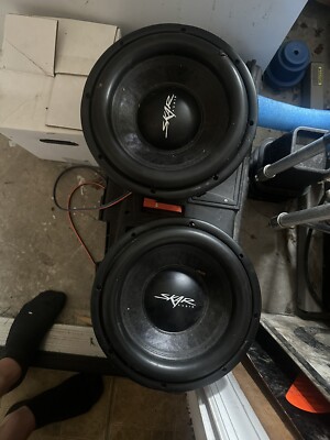 2 Skar Audio DDX-10 D2 1000w Subwoofers 839815730099| eBay