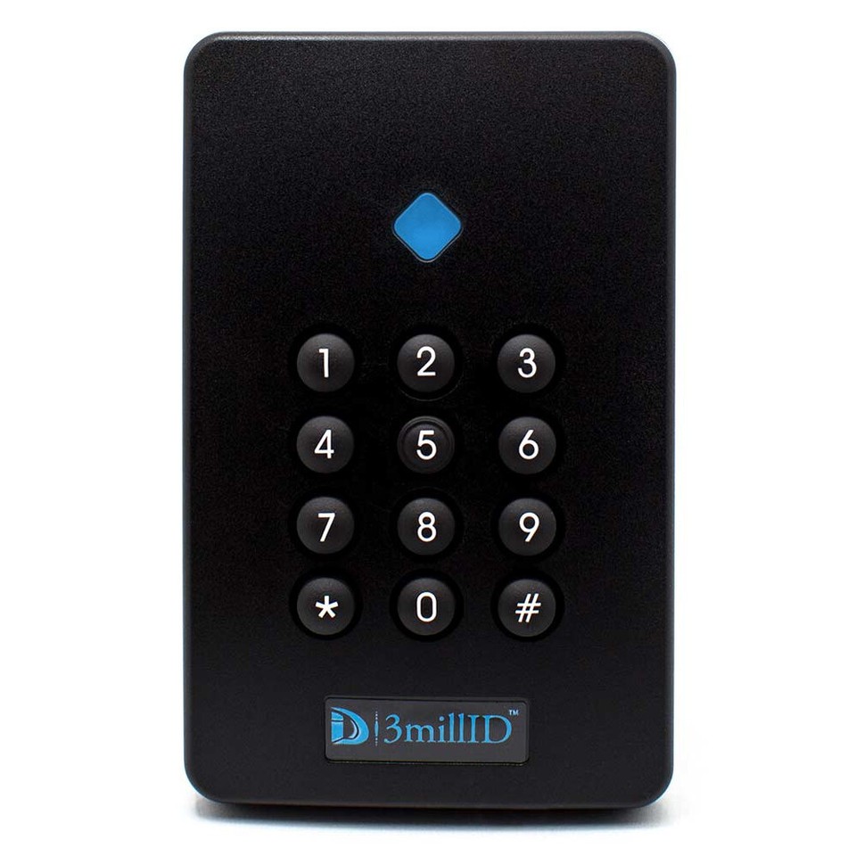 3MILLID 3MIL-R11325-NB Single Gang Reader Keypad | eBay