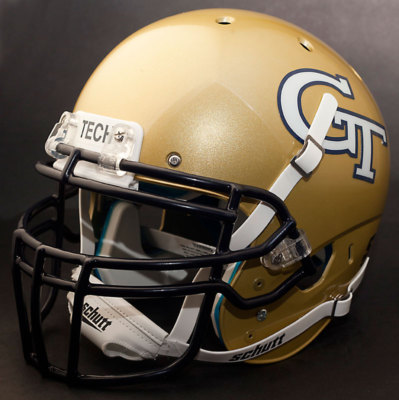 GEORGIA TECH YELLOW JACKETS Football Helmet | eBay