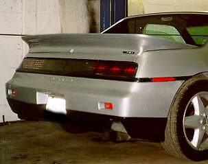 Pontiac Fiero Coupe SHOWCARS Fiberglass Wrap Around Rear Spoiler | eBay