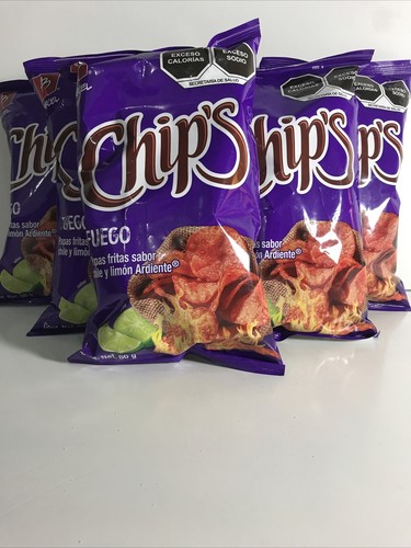 6-Pk Barcel Chip’s Fuego , 🇲🇽 Potato Chips Fuego Barcel 60gr/2.12oz ...