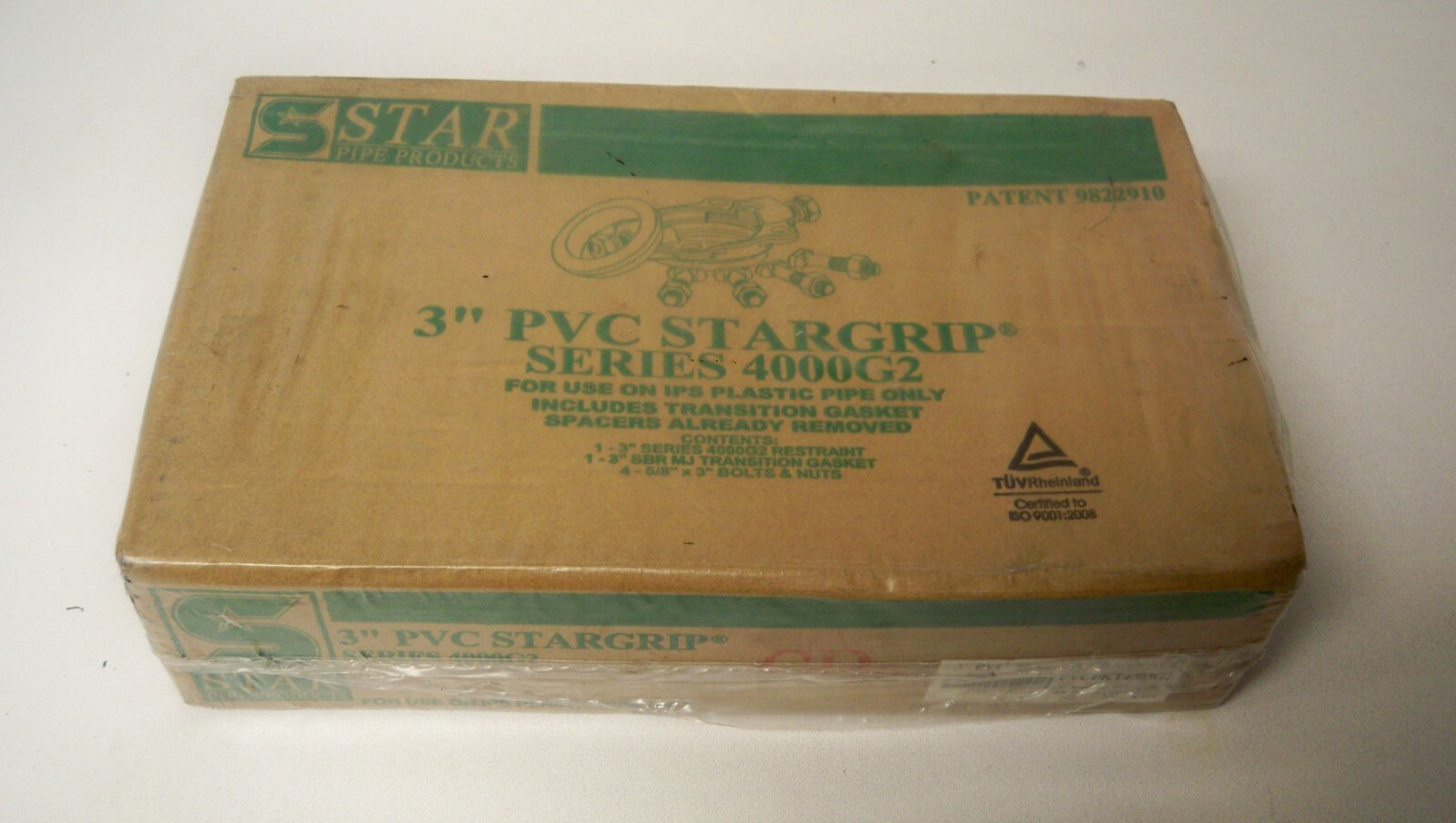 NEW Star Pipe Products PVC4003 Joint PVC 3" Restraint Stargrip 4000G2 ...