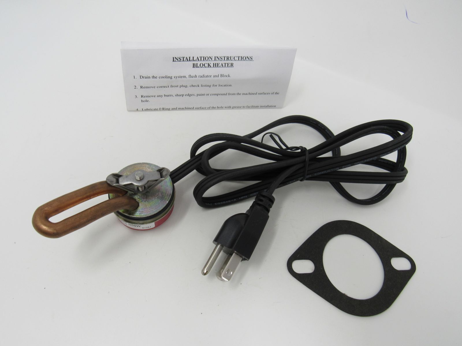 Kats Heaters Frost Freeze Plug Heater Engine Block 55-in Cord 600W 120V ...