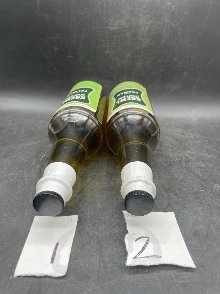 Nos Vintage 1950s KREML SHAMPOO With FOLISAN Full Glass Bottle Hair ...