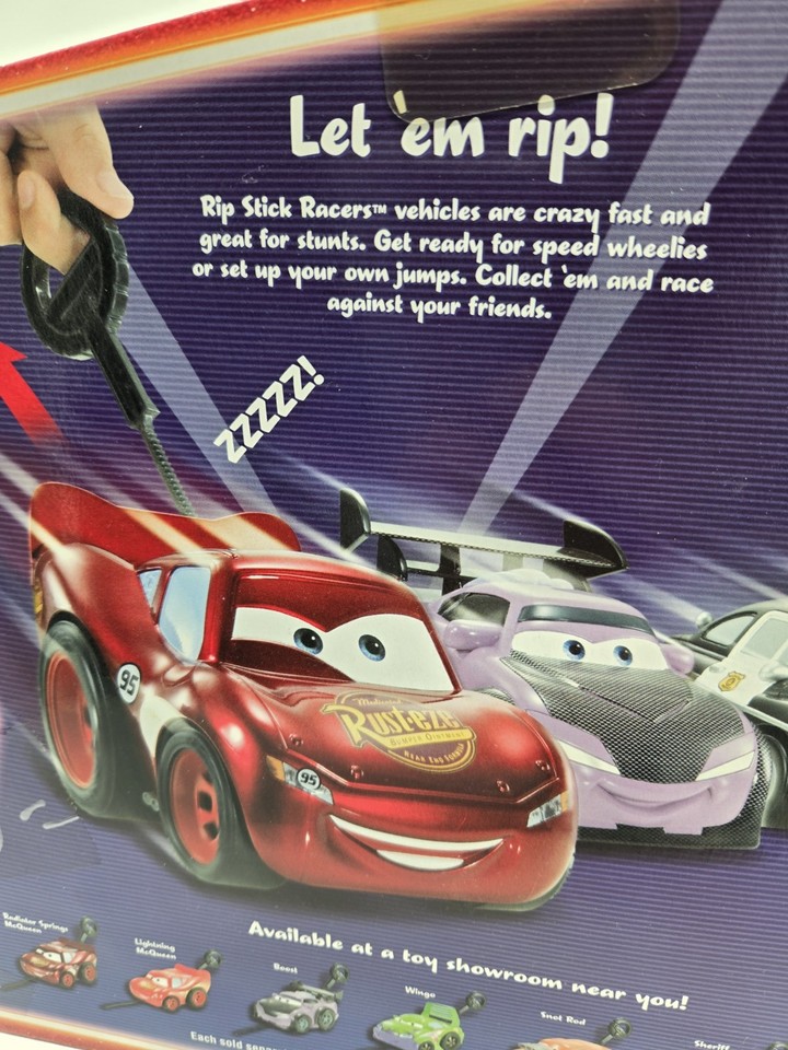New Disney Pixar Cars Movie '06 Rip Stick Racer Toy Car Radiator ...