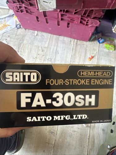 Rc plane Engine Saito FA 30sh Unrun | eBay