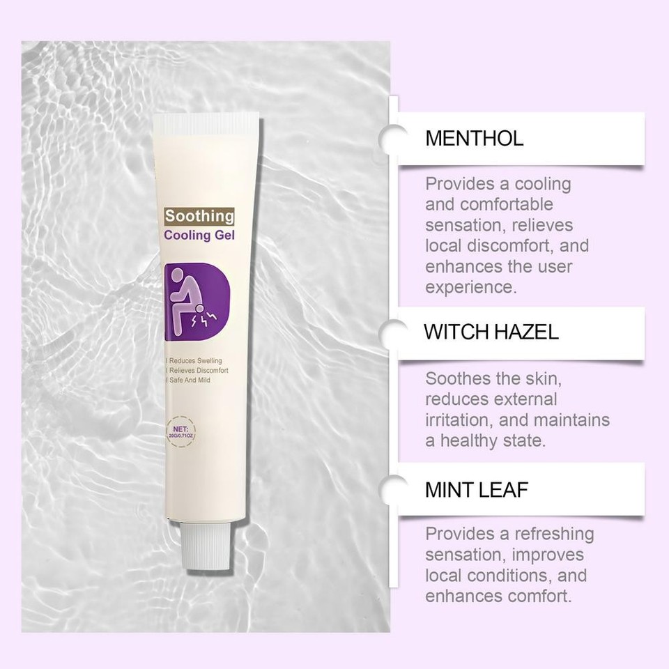Perianal Care Gel Moisturize%2CSoothing Cooling Gel Reduces Swelling HO ...