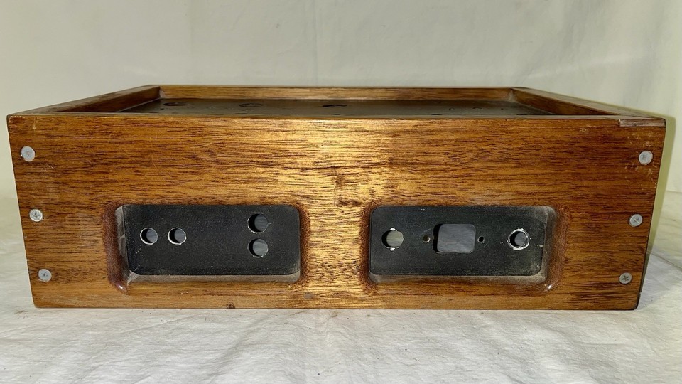 Solid Oak Wood Tube Amplifier Chassis Set | eBay