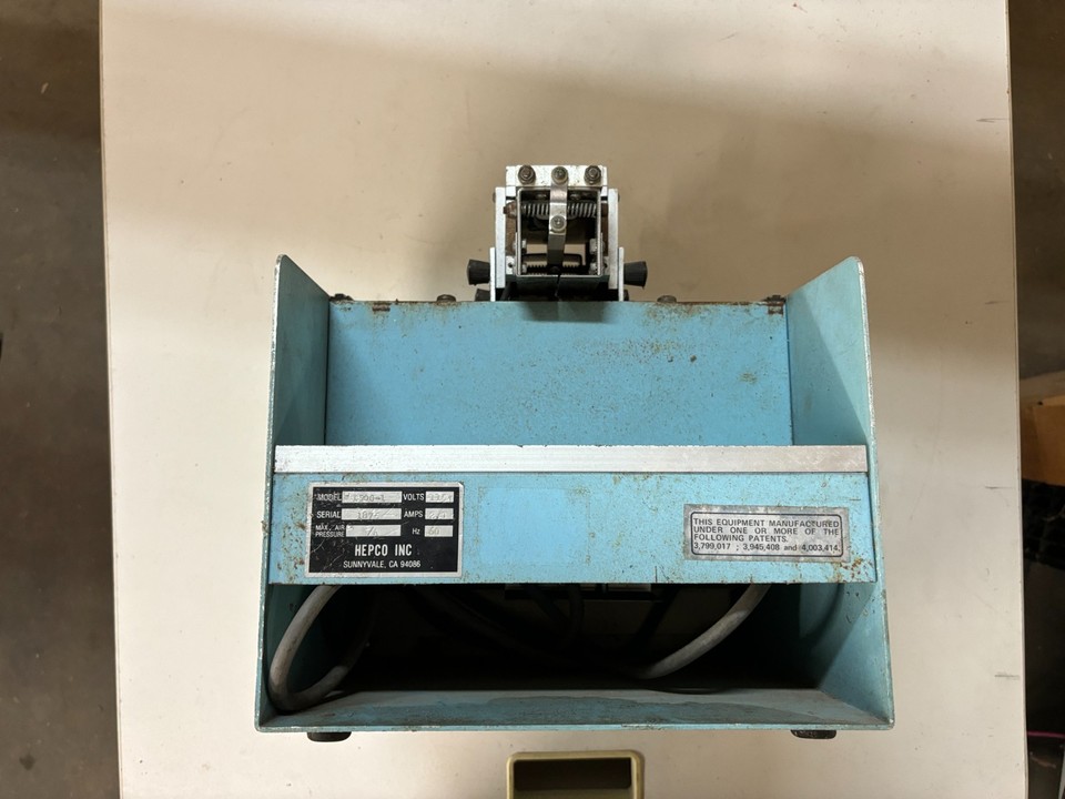 HEPCO 1500-1 Radial Lead Trimming Machine | eBay