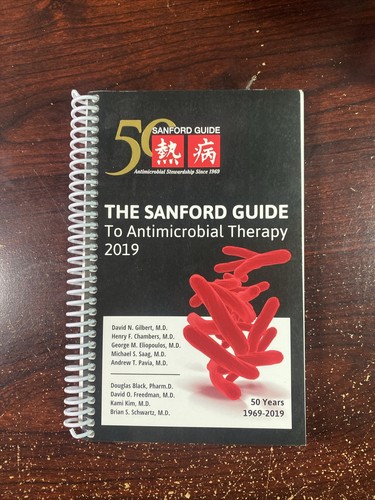 Sanford Guide to Antimicrobial Therapy 2019 (Spiral Edition) - GOOD | eBay