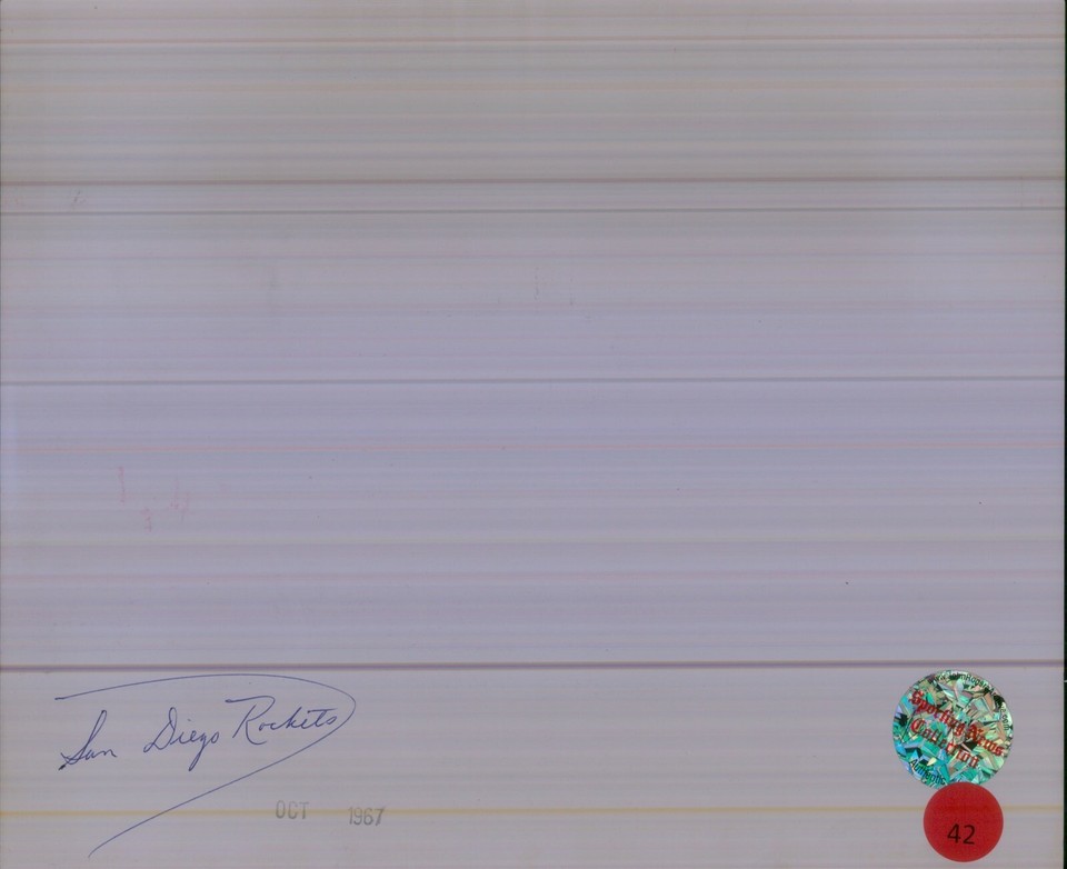 LG889 1967 Original Photo SAN DIEGO ROCKETS TEAM LOGO Basketball NBA ...