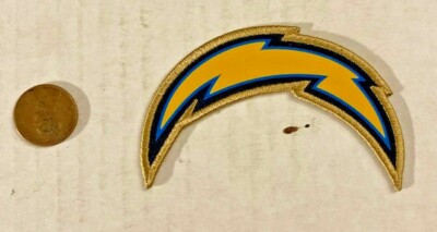 3.25" Los Angeles Chargers Gold Stitched Sew On Patch Very Nice Rare | eBay