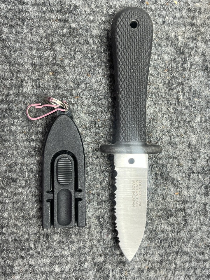 COLD STEEL Knife Made In Japan Ready Edge Mini Fixed Blade Keychain ...